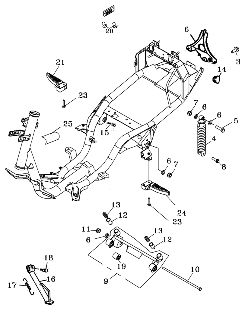 Frame Body - Bintelli Parts